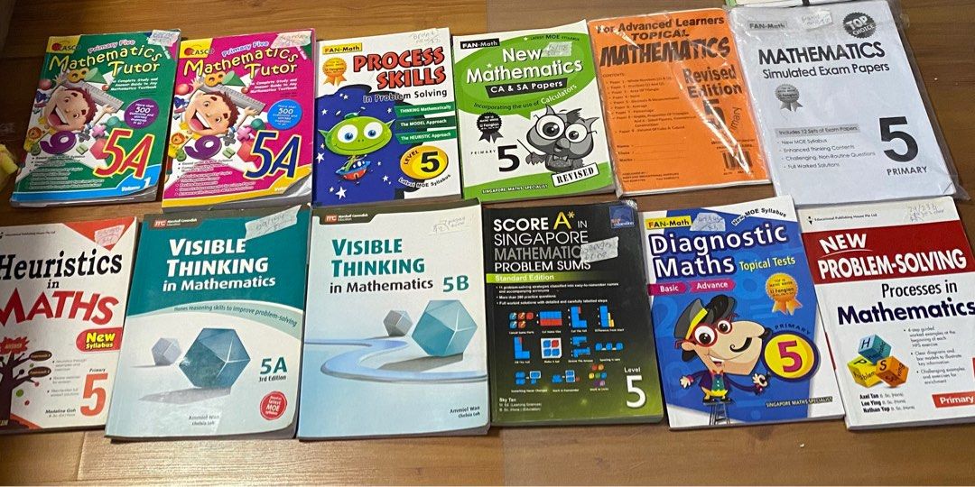 check out P5 Math /EL/Sci/CL/HCL assessment books (exam format ...