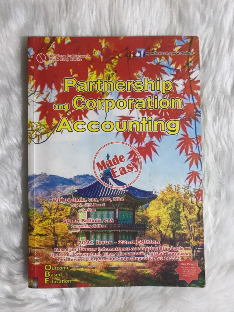Partnership and Corporation Accounting, Hobbies & Toys, Books ...