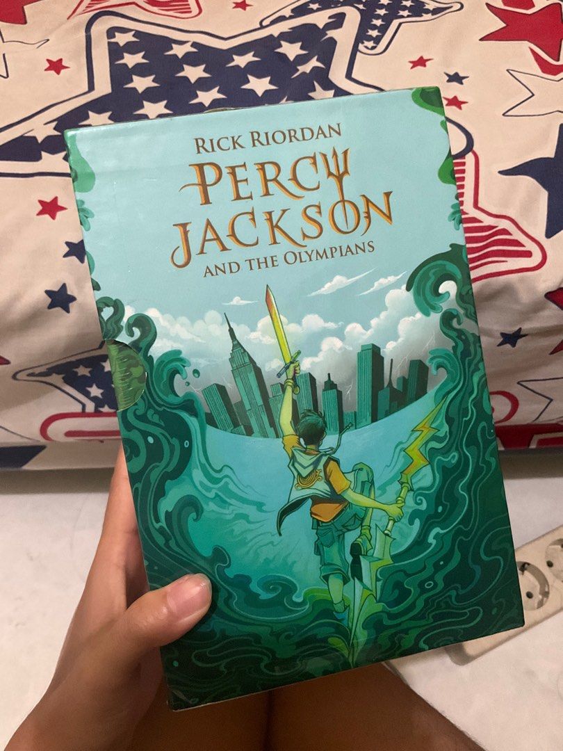 Percy Jackson And The Olympians Set Buku And Alat Tulis Buku Di Carousell