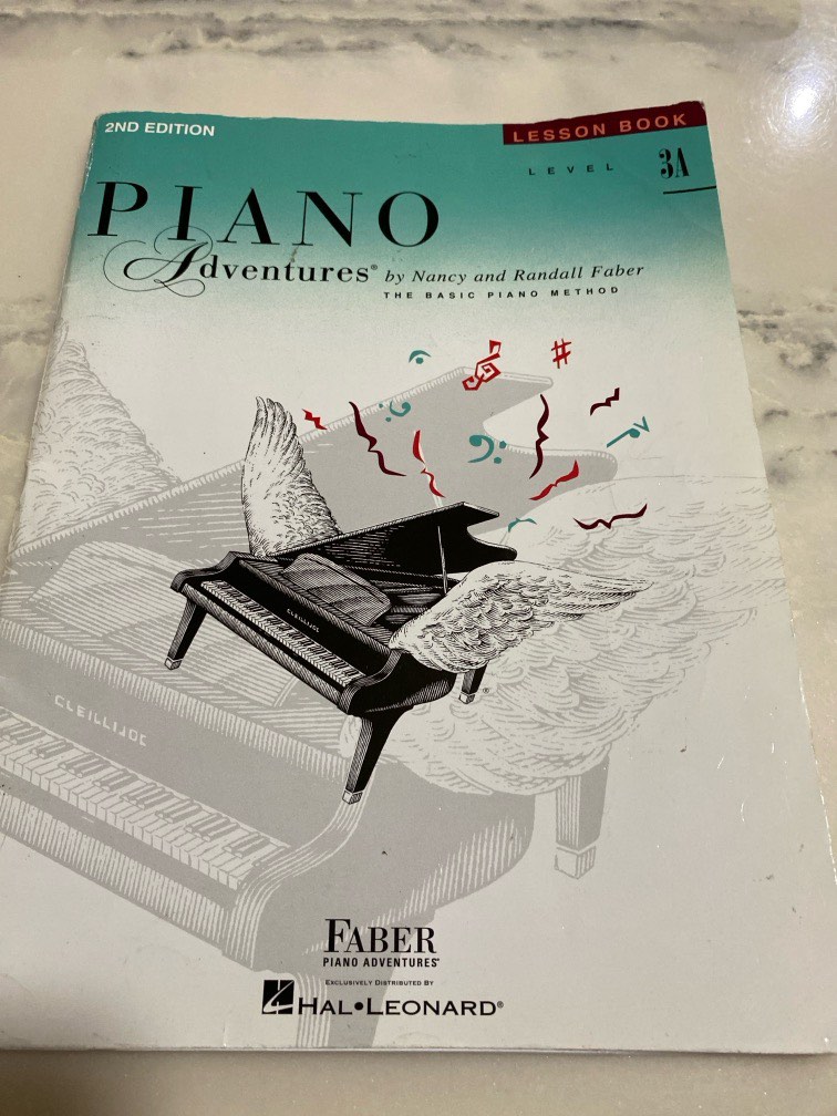 Piano Adventures Level 3a Lesson Book, Hobbies & Toys, Music & Media 
