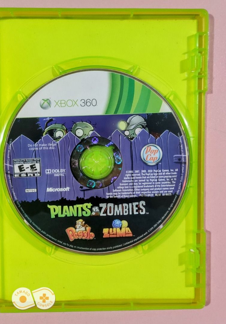 Plants vs. Zombies - [XBOX 360 Game] [NTSC / ENGLISH Language], Video ...