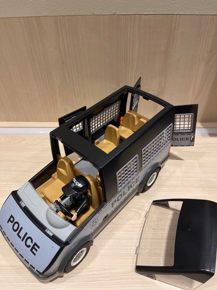 Play mobile Police Set - Police Van, Tactical Unit, Helicopter, Police ...