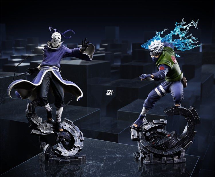 [PO] Cartoon World Studio - Naruto Obito and Kakashi - StatuesGK [FREE ...