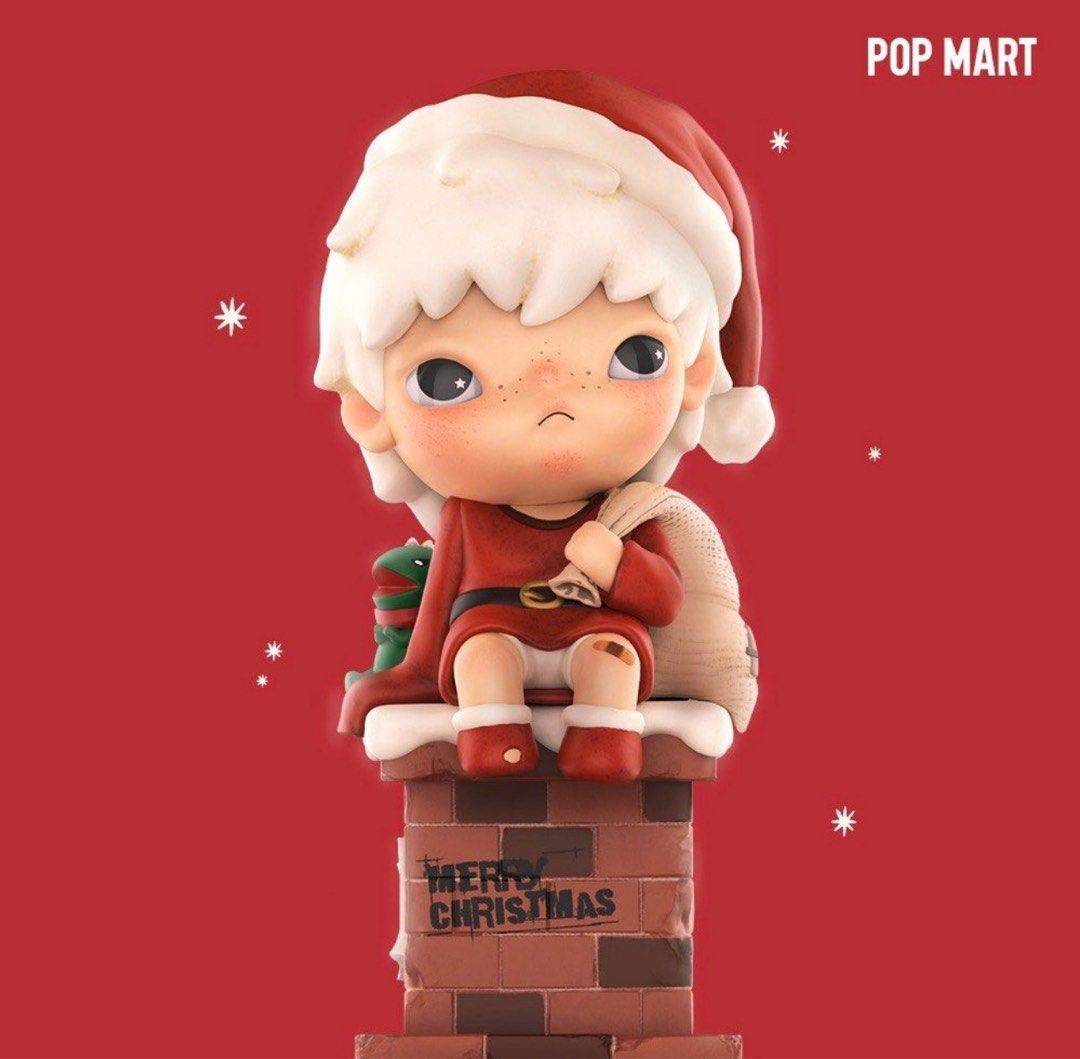 [PO] POPMART HIRONO christmas limited edition series figurine, Hobbies ...