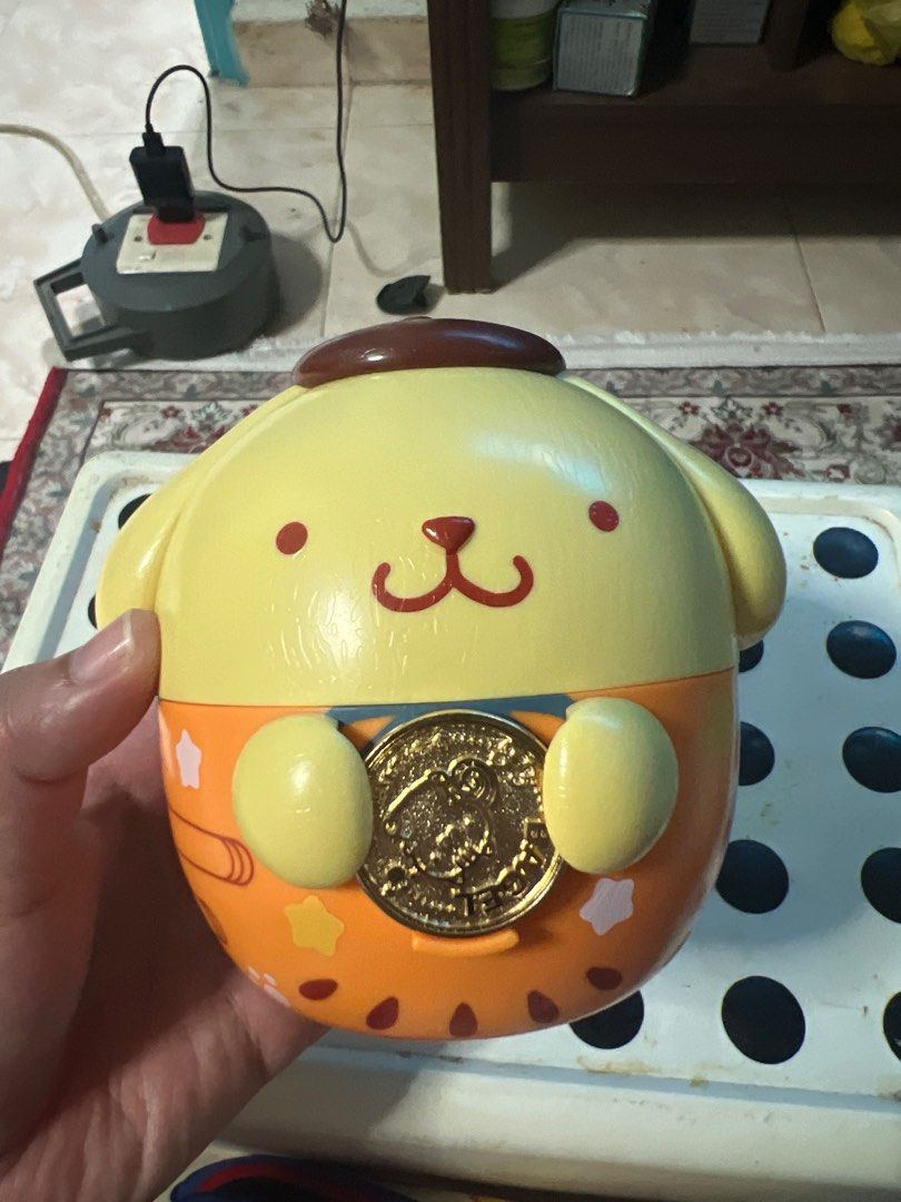 Pompompurin CNY Coin Bank, Hobbies & Toys, Toys & Games on Carousell