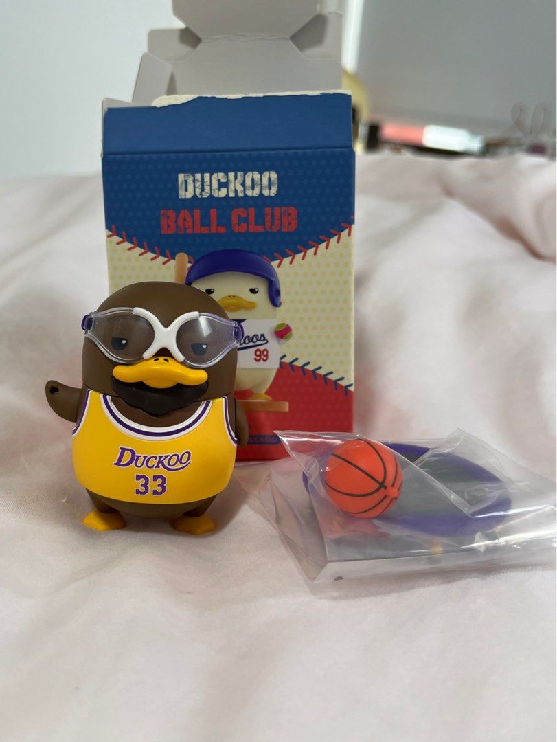 Pop mart duckoo ball club basketball, Hobbies & Toys, Toys & Games on ...