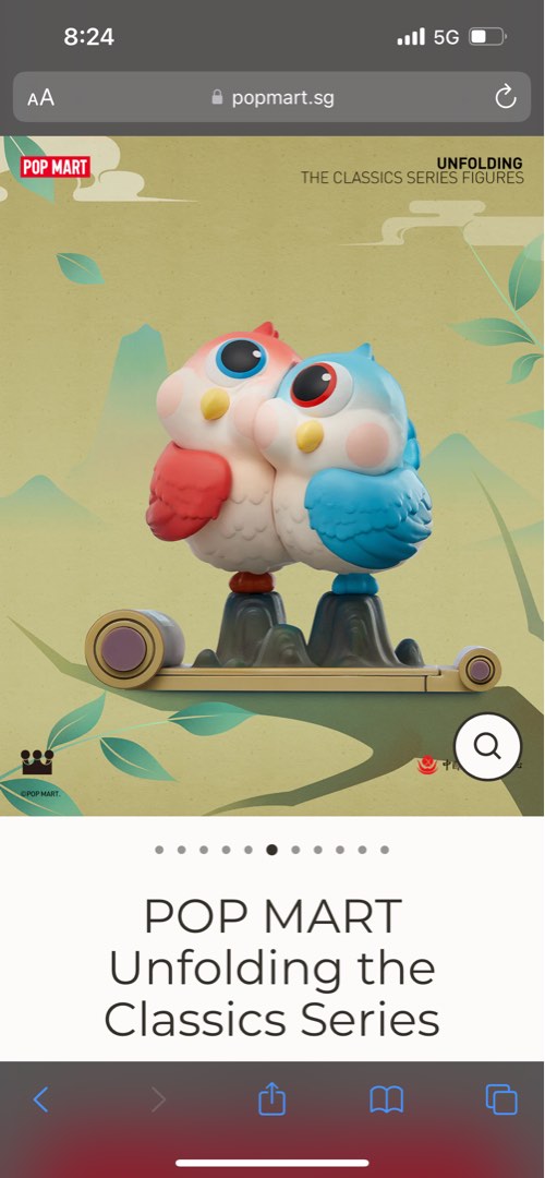 POP MART Unfolding the Classics Series - man man, Hobbies & Toys, Toys ...