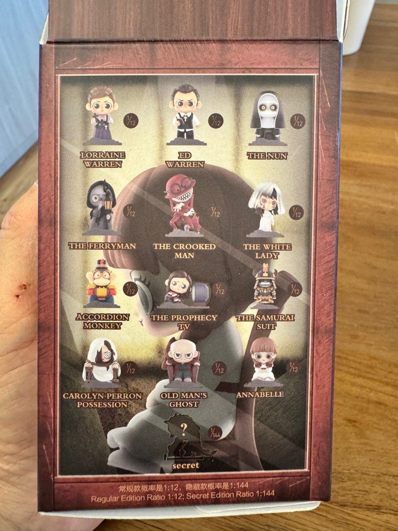 Popmart X The Conjuring, Hobbies & Toys, Toys & Games on Carousell