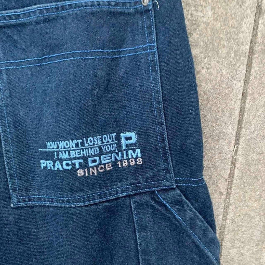 Pract Y2k Pants, Men's Fashion, Bottoms, Jeans on Carousell