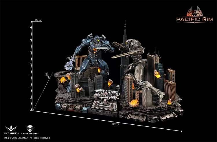 【PRE-ORDER】 Way Studio - Gipsy Avengers vs Obsidian Fury Pacific Rim ...