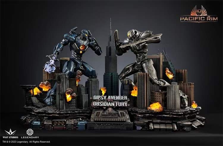 【PRE-ORDER】 Way Studio - Gipsy Avengers vs Obsidian Fury Pacific Rim ...