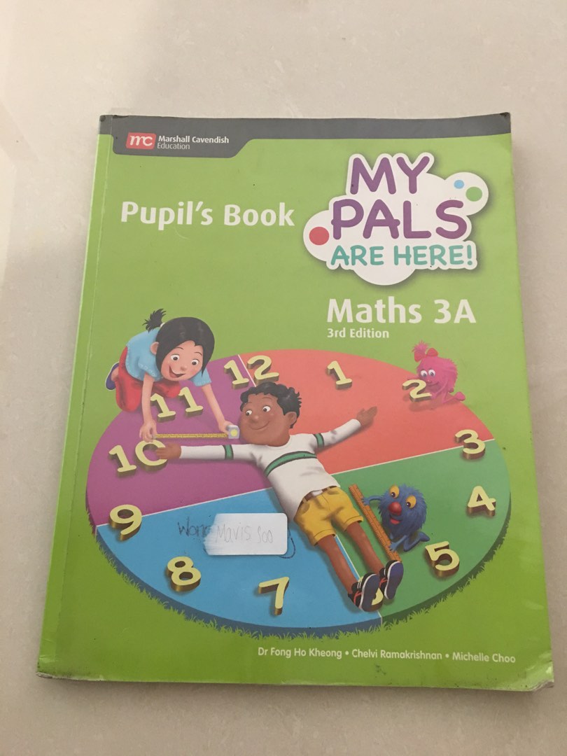 Primary 3 math 3A My Pals Are Here!, Hobbies & Toys, Books & Magazines ...