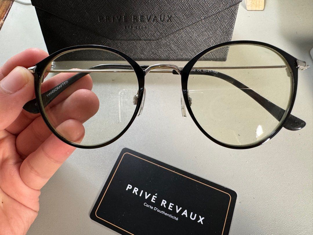 Prive Revaux Black Eyeglasses, Men's Fashion, Watches & Accessories ...