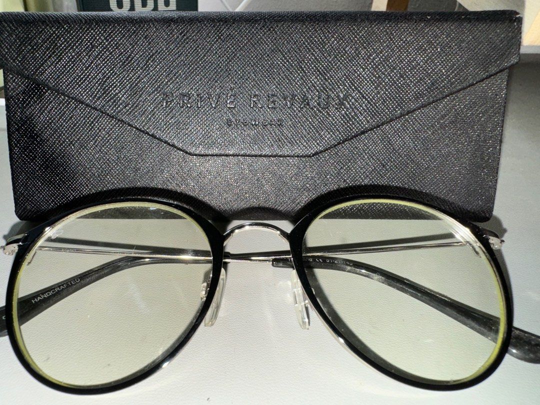 Prive Revaux Black Eyeglasses, Men's Fashion, Watches & Accessories ...