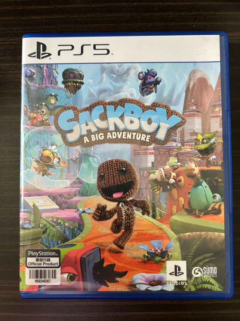 PS5 Sackboy: A Big Adventure, Video Gaming, Video Games, PlayStation on ...
