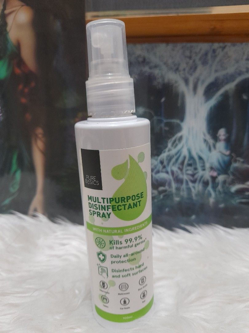 Pure Basic Sanitizer Spray Water Based, Beauty & Personal Care ...