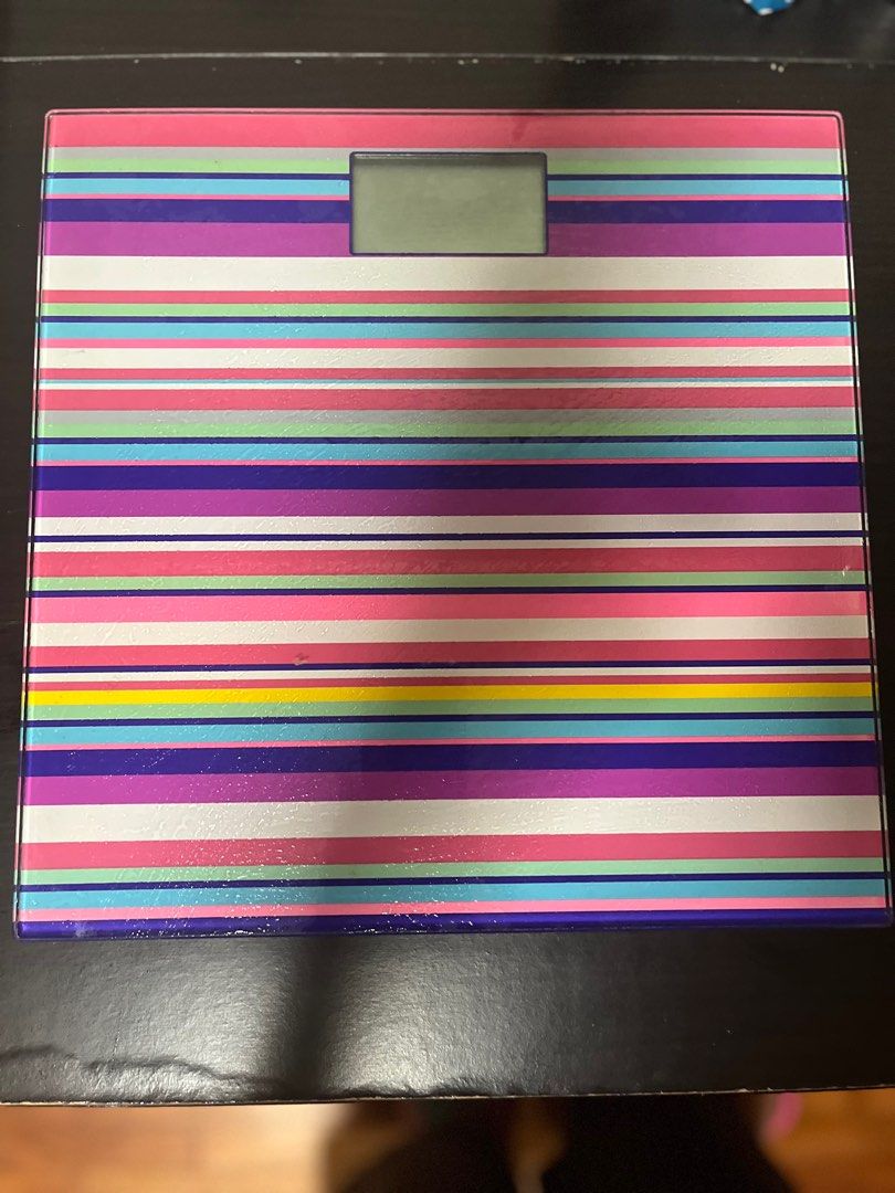 Rainbow color weighing scale, Health & Nutrition, Health Monitors ...