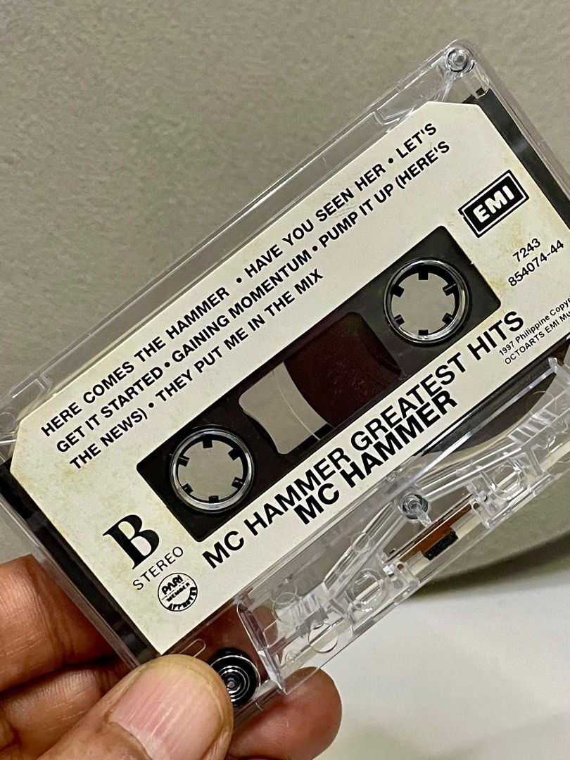 Rap: MC Hammer ‘Greatest Hits’ (1996) cassette tape, Hobbies & Toys ...