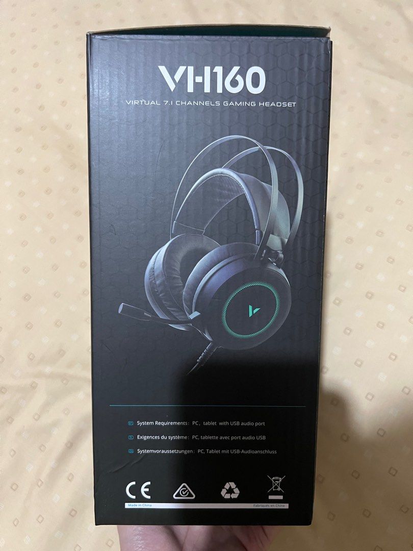 Rapoo VH310 USB 7.1 Virtual Surround Channel Gaming Headset with ...
