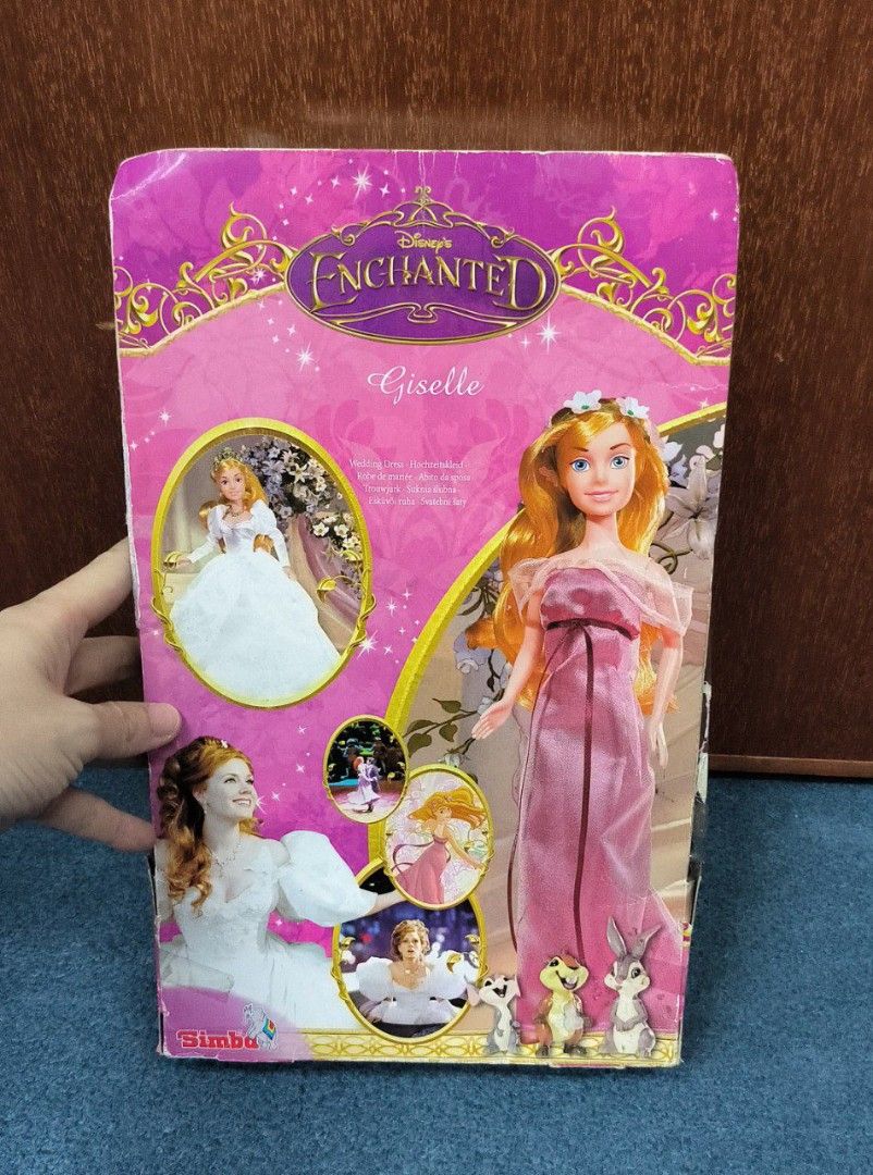 RARE vintage Simba Disney Enchanted Giselle Doll, Hobbies & Toys ...