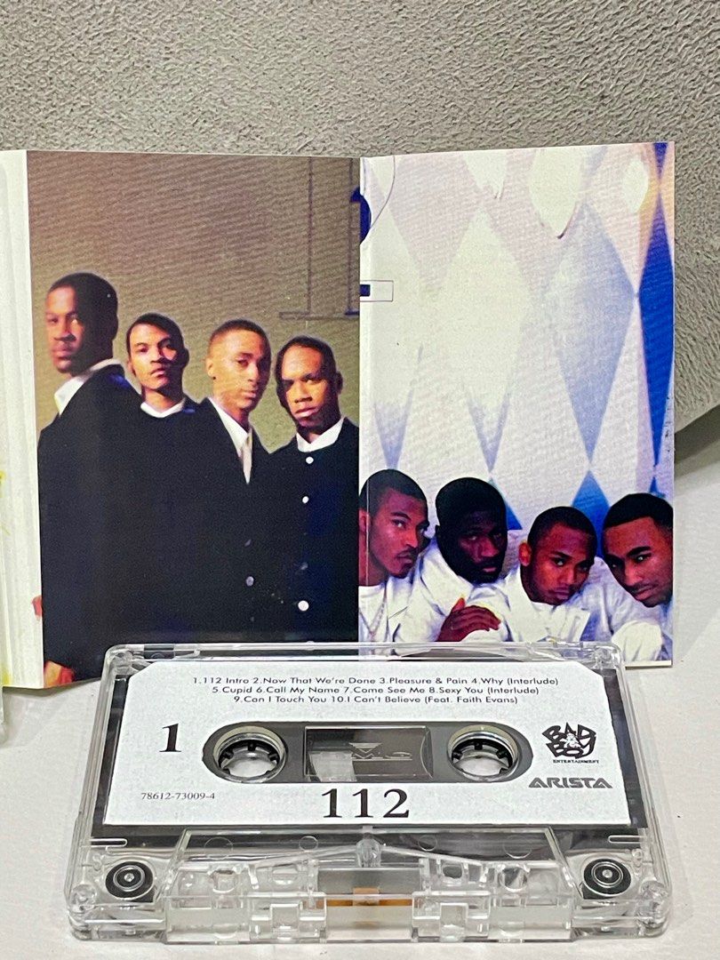 R&B: 112 The Album (1997) cassette tape, Hobbies & Toys, Music & Media ...