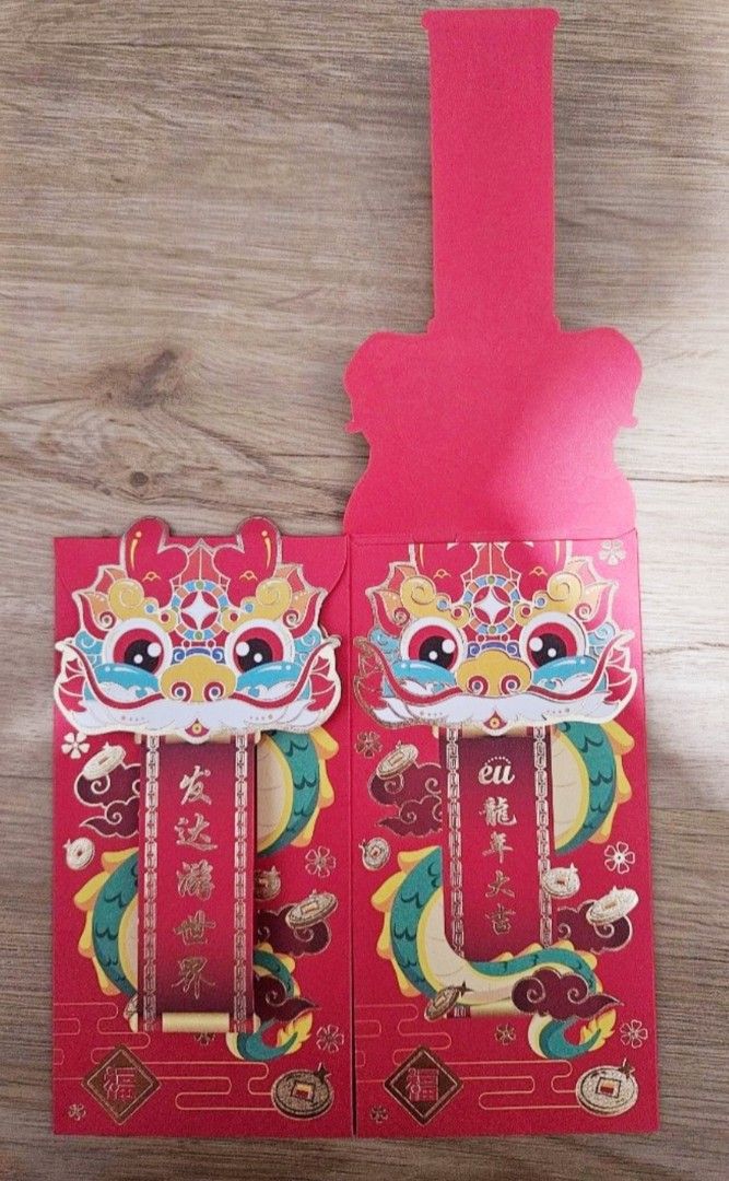 Red Packet - dragon year, Hobbies & Toys, Stationery & Craft, Art ...
