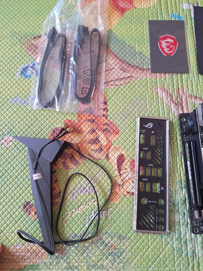 ROG Strix X570-I Gaming motherboard, Computers & Tech, Parts ...