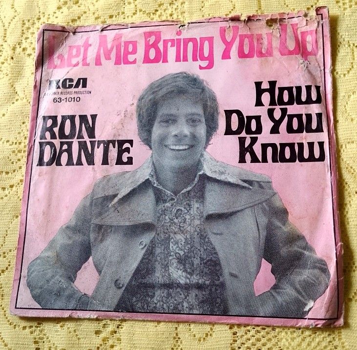 Ron Dante - Let Me Bring You Up (7" single) VINYL PLAKA, Hobbies & Toys ...