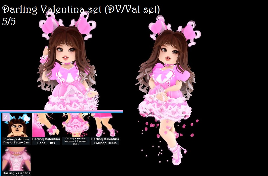 Royale High DV set (Full set), Video Gaming, Gaming Accessories, In ...