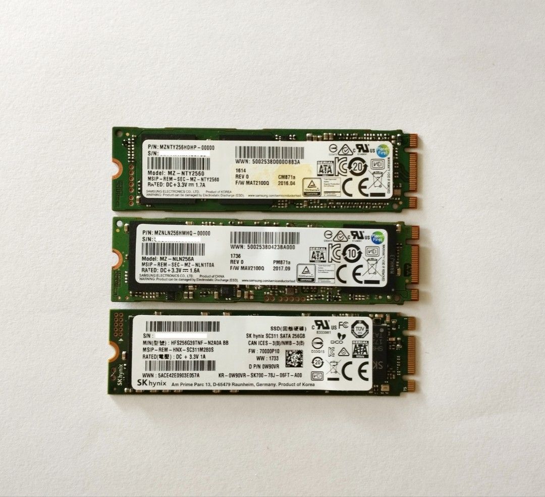 Samsung SK Hynix SSD 256GB (Free Tracked Delivery), Computers & Tech ...