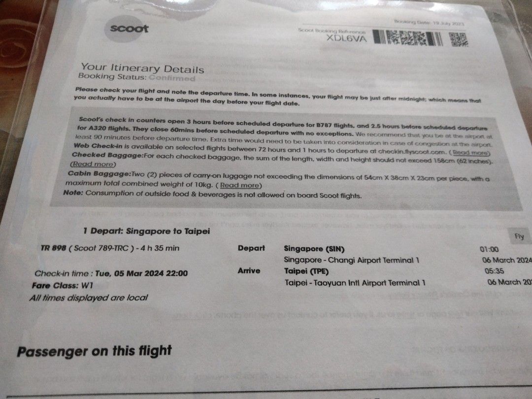 Scoot tickets for transfer, Tickets & Vouchers, Vouchers on Carousell