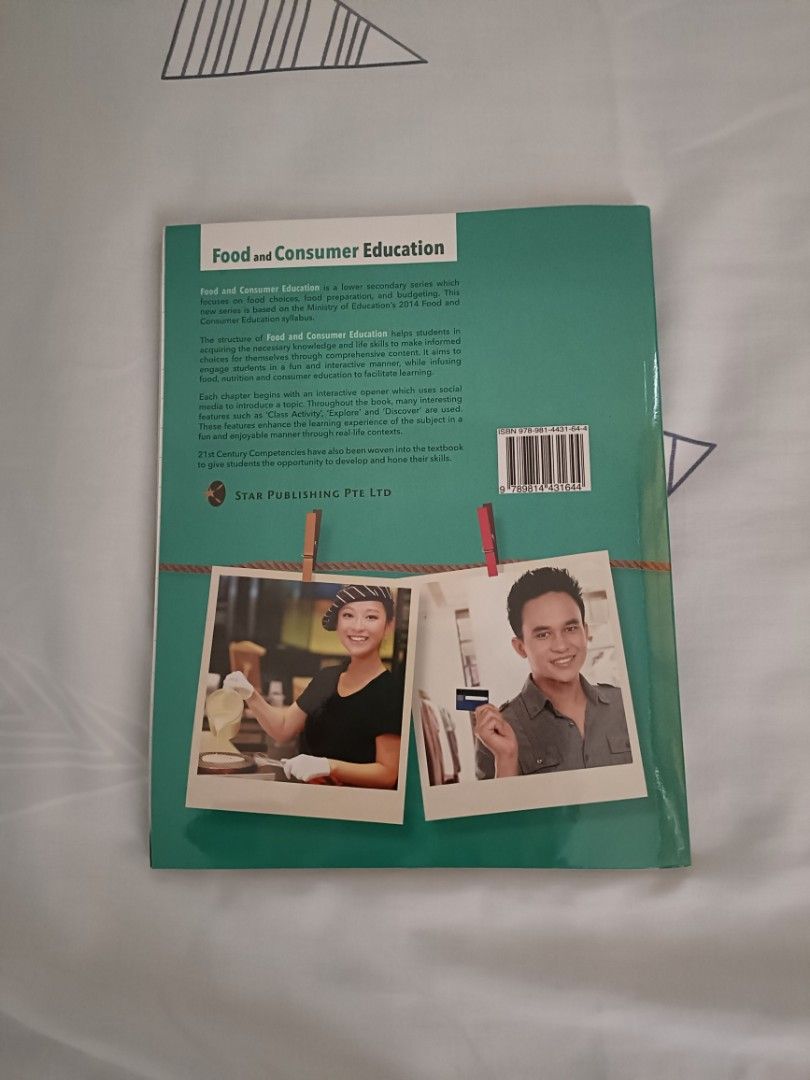 Secondary 1 Food and Consumer Education FCE Textbook, Hobbies & Toys ...