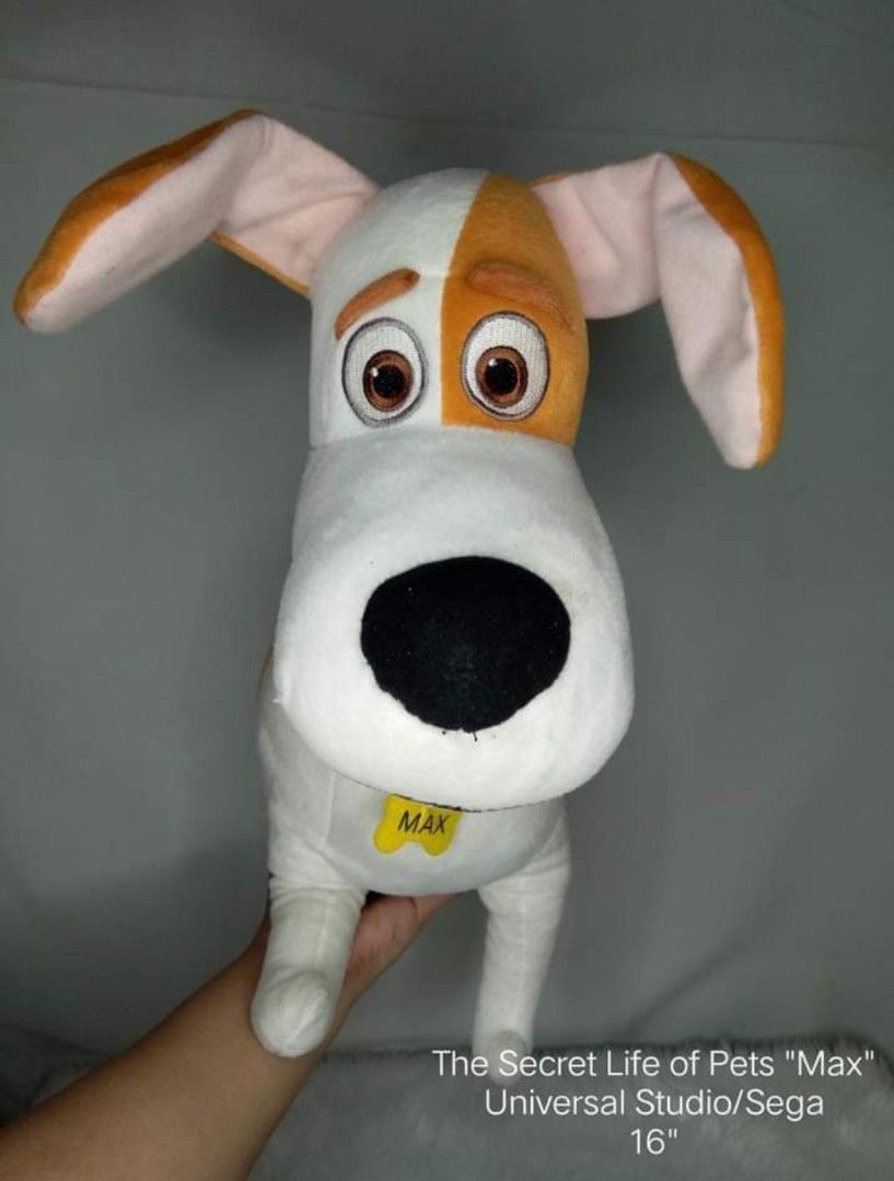 Secret Life of Pets "Max" plush, Hobbies & Toys, Toys & Games on Carousell