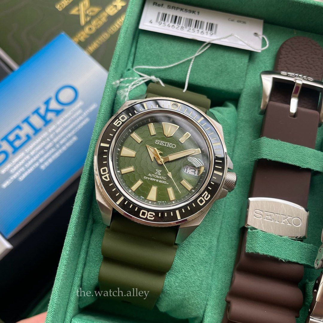 Seiko King Samurai - SRPK59K1 Banaue Rice Terraces - 4th PH LE, Men's Fashion, Watches ...