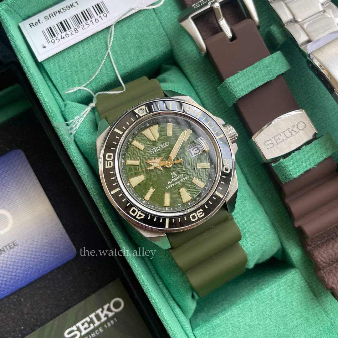 Seiko King Samurai - SRPK59K1 Banaue Rice Terraces - 4th PH LE, Men's ...