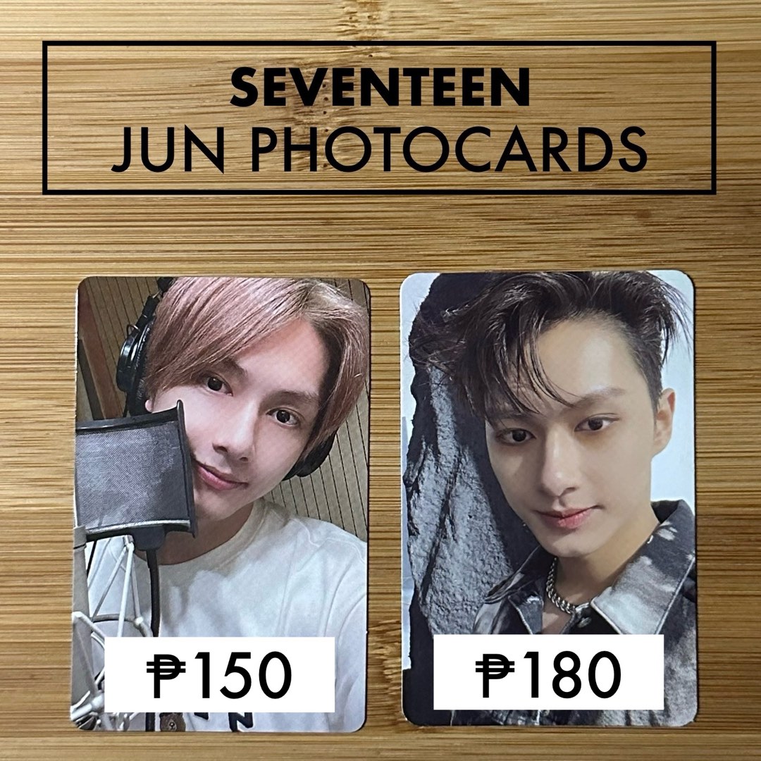 [SEVENTEEN JUN] ALBUM & NONALBUM PHOTOCARDS, Hobbies & Toys ...