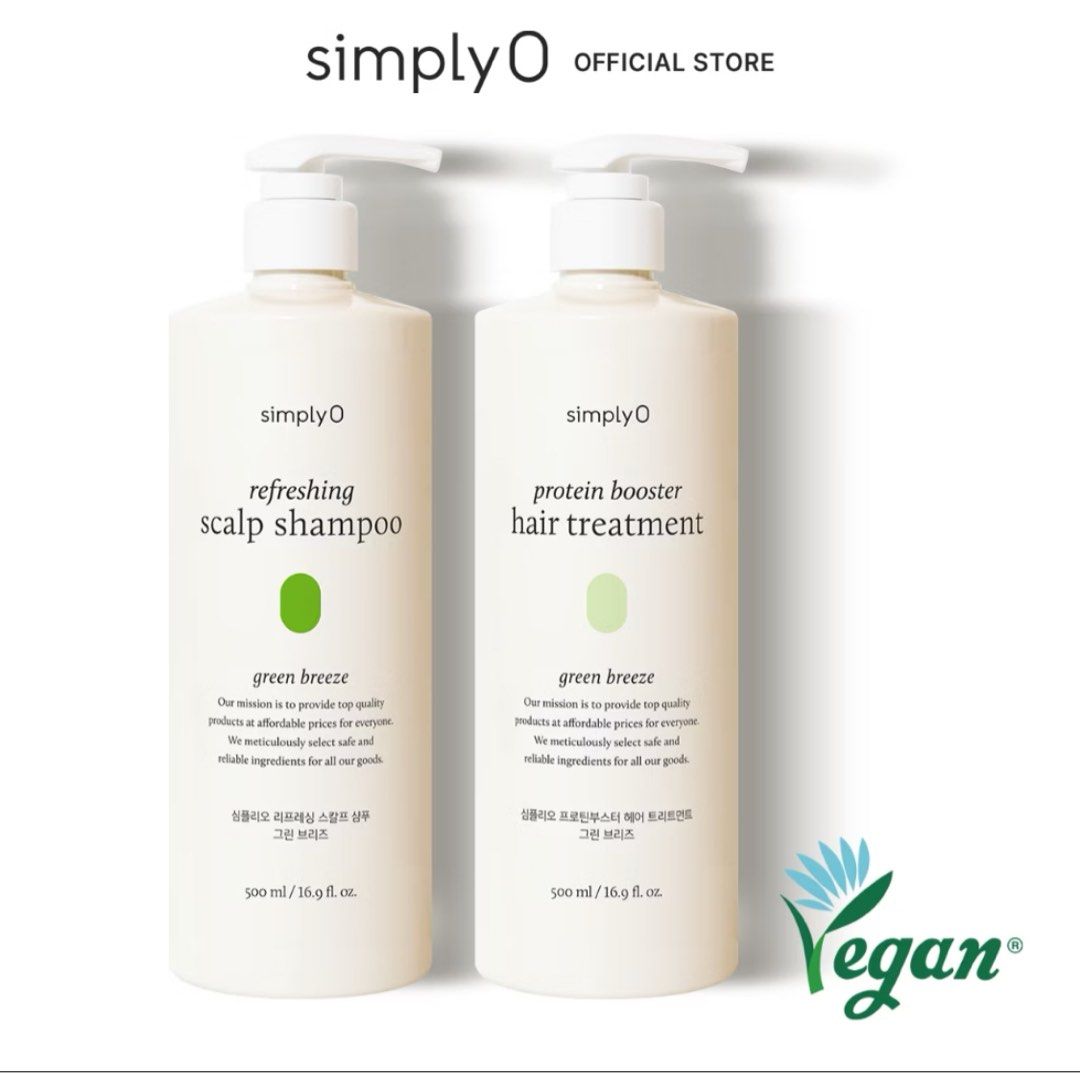 SimplyO Scalp Shampoo and Hair Treatment Set, Beauty & Personal Care ...
