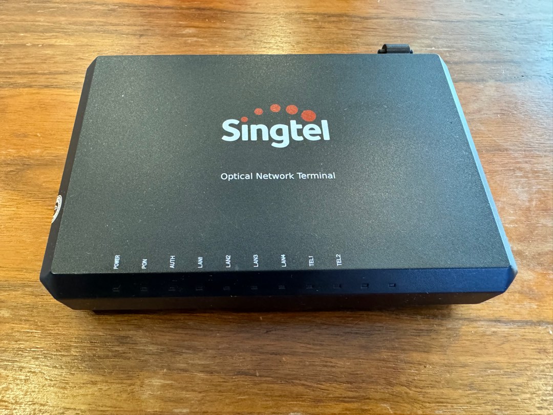 SingTel Optical Network Terminal, Computers & Tech, Parts & Accessories ...