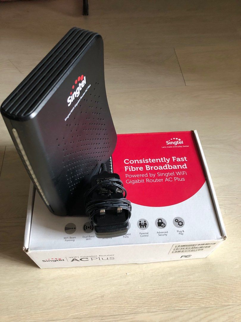 Singtel Wifi Router, Computers & Tech, Parts & Accessories, Computer ...