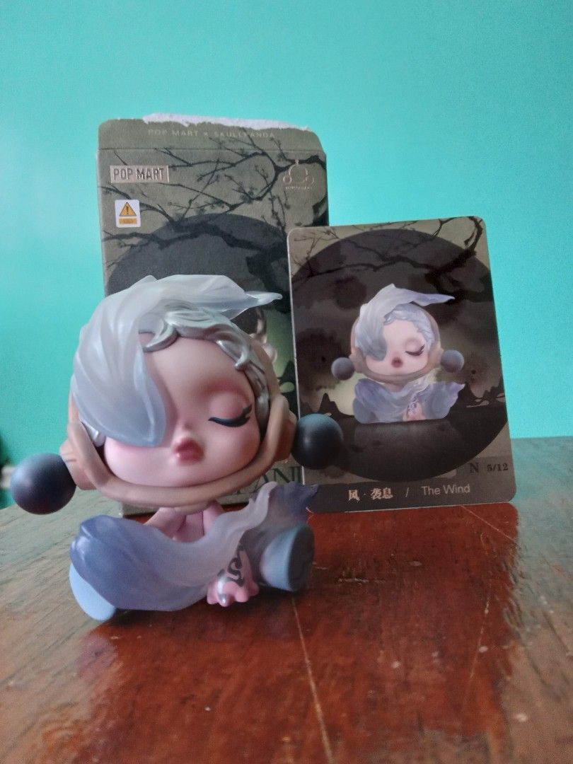 SKULLPANDA The Ink Plum Blossom Series - The Wind, Hobbies & Toys, Toys ...