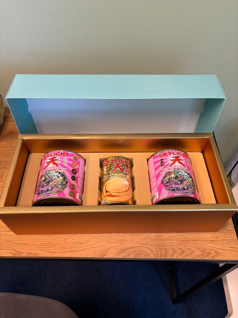 SKYLIGHT- 3s Premium Abalone Gift Set, Food & Drinks, Packaged ...