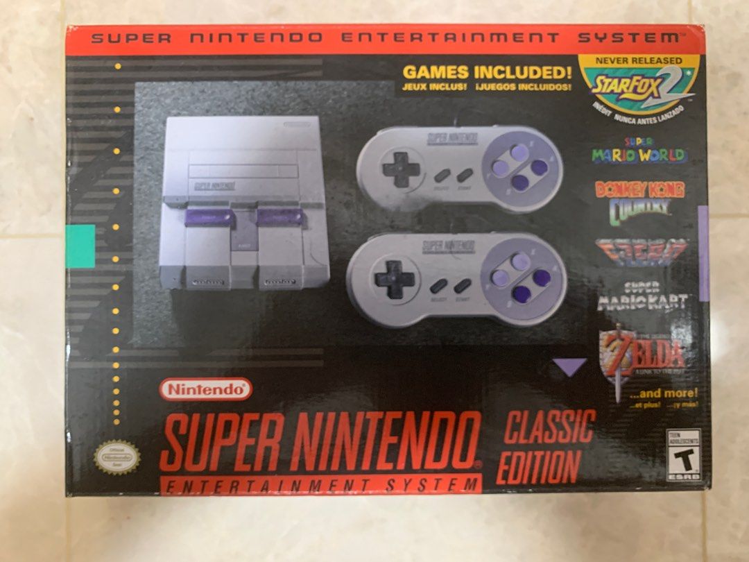 SNES Mini - Super Nintendo, Video Gaming, Video Game Consoles, Nintendo ...