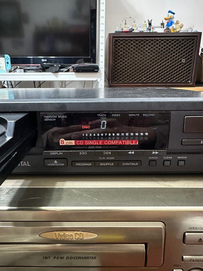 Sony CDP-M35 - Vintage CD Player (Made in Japan) (FOR PARTS OR NOT WORKING), Audio, Other Audio ...