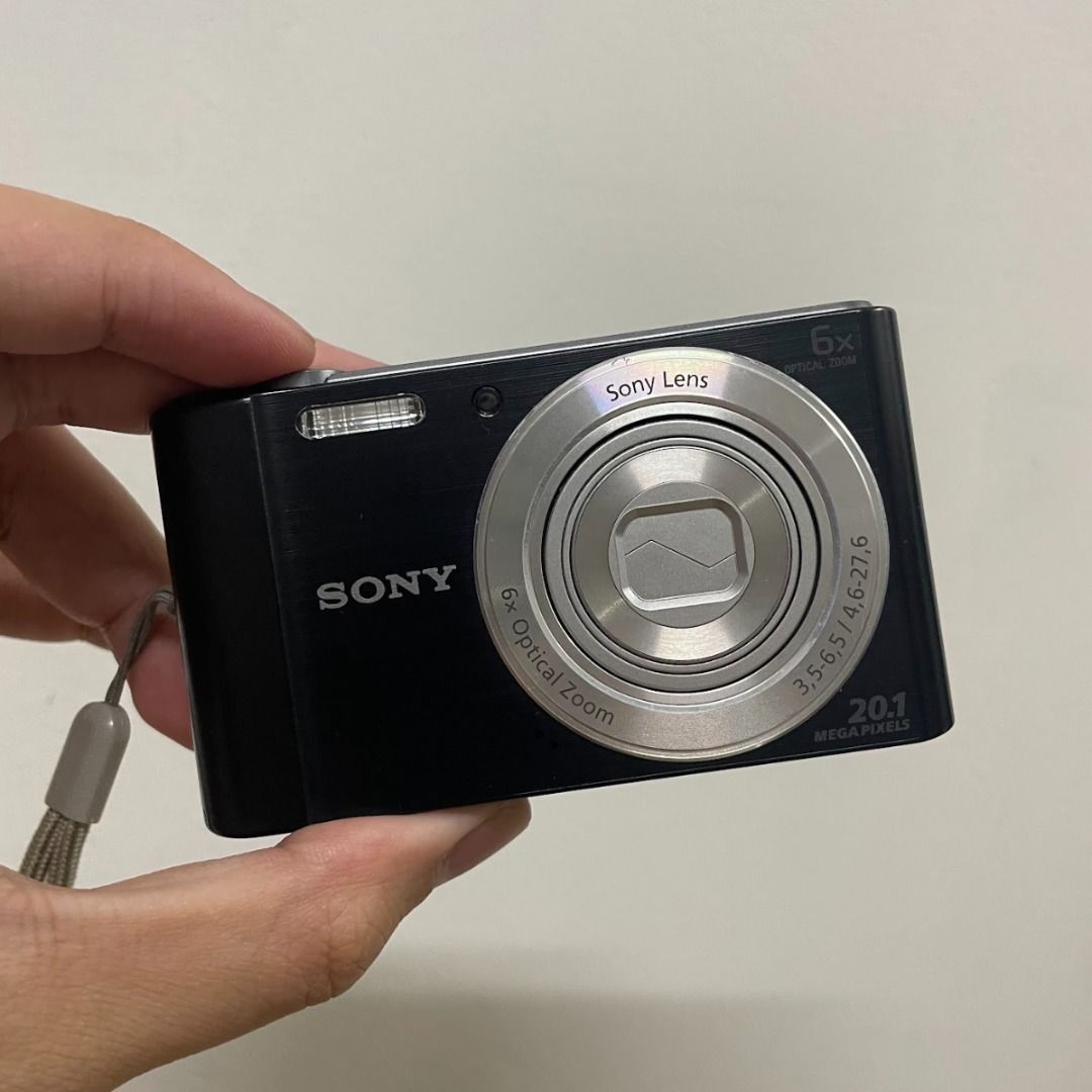 SONY CYBERSHOT DSC-W810 DIGITAL CAMERA BLACK, Photography, Cameras on ...