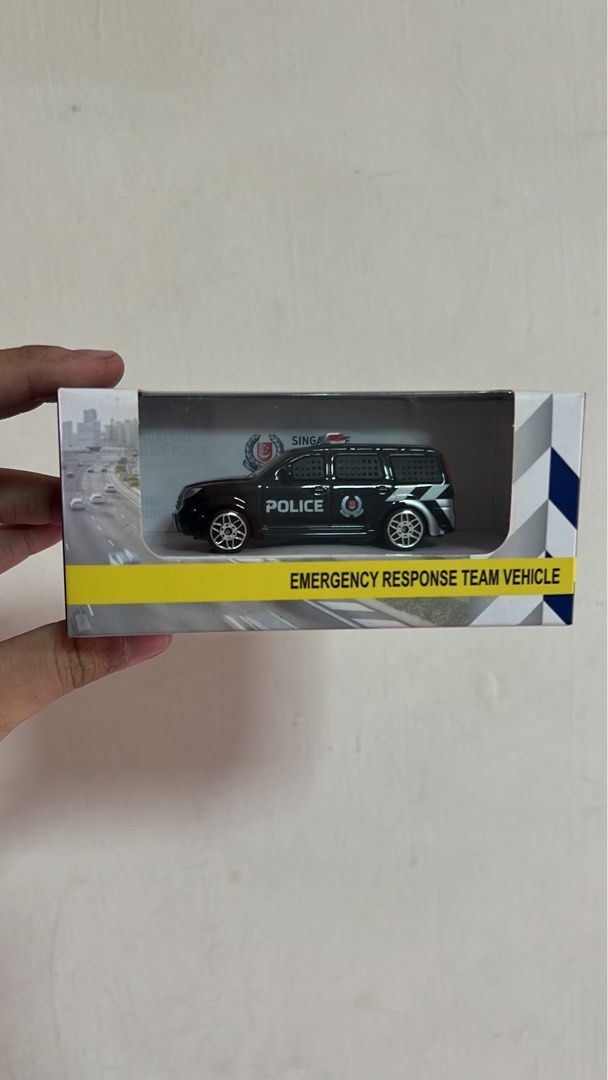 SPF Singapore Police Force Emergency Response Team Vehicle Diecast Hot ...