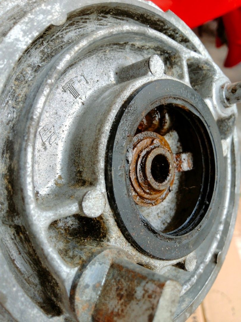 Suzuki RC80/100/Best110/FX110 original used front hub panel, Motorbikes ...