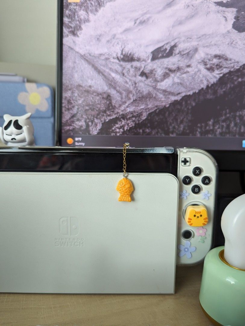 Taiyaki Switch Charm, Video Gaming, Video Game Consoles, Nintendo on ...