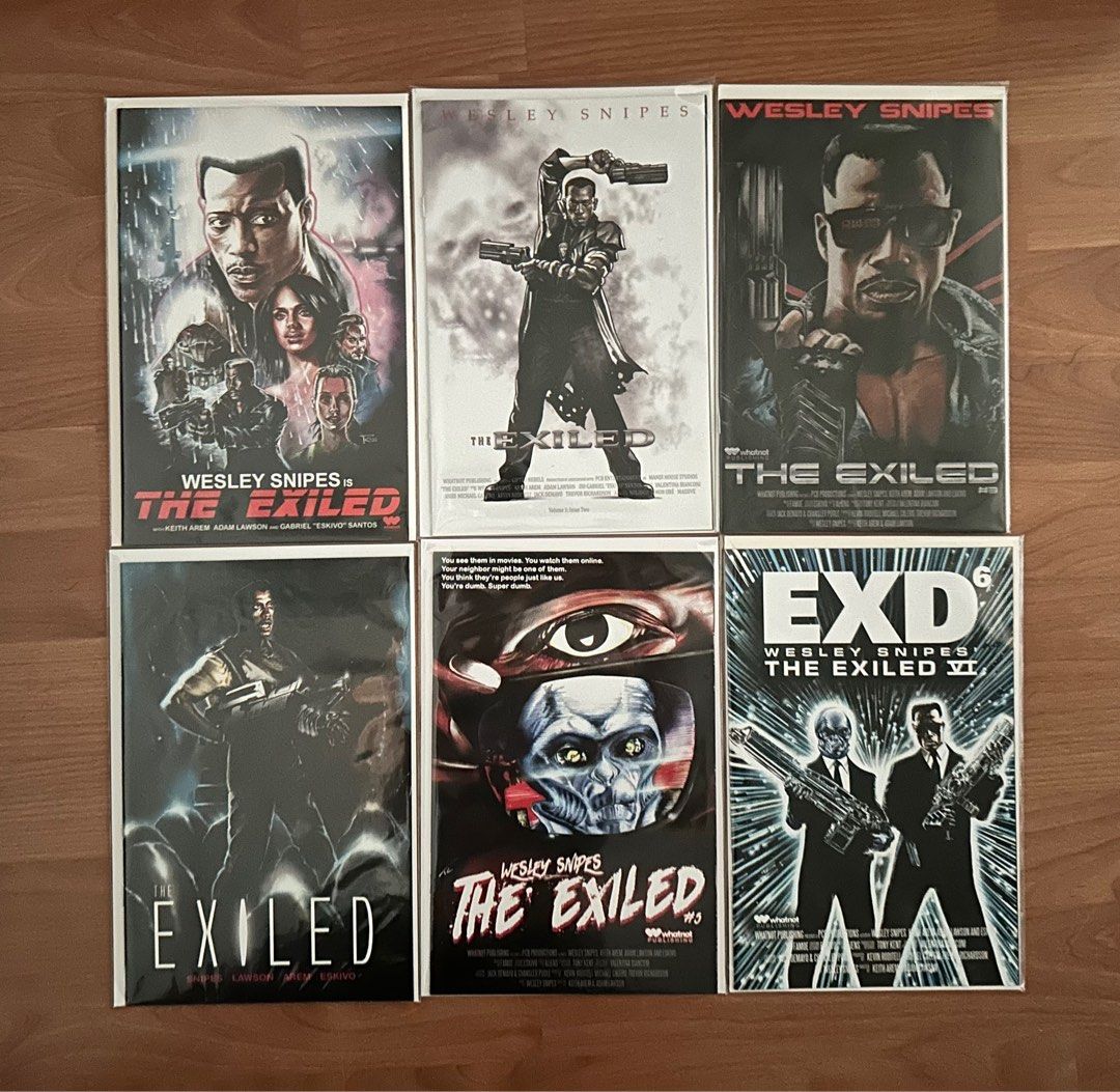 THE EXILED #1-6 | COMPLETE SET | MASSIVE-WHATNOT COMICS | 2023, Hobbies ...