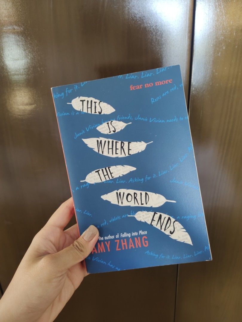 This is where the world ends and Falling into place by Amy Zhang ...