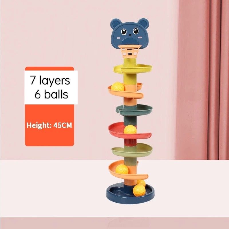 Tower Ball Dropping Toy, Babies & Kids, Infant Playtime on Carousell